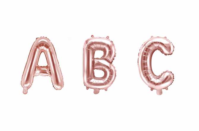 Ballon lettre à gonfler pour toutes vos décorations de fête