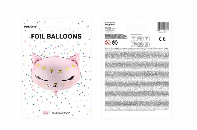 Ballon chat pour une décoration hyper mignonne sur le thème Chaton