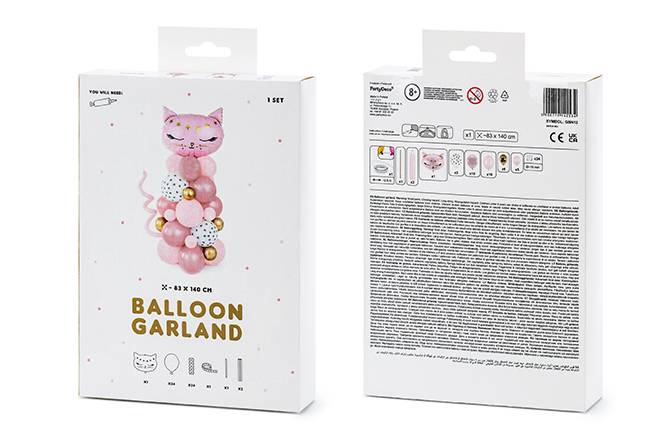 Bouquet de ballons chat